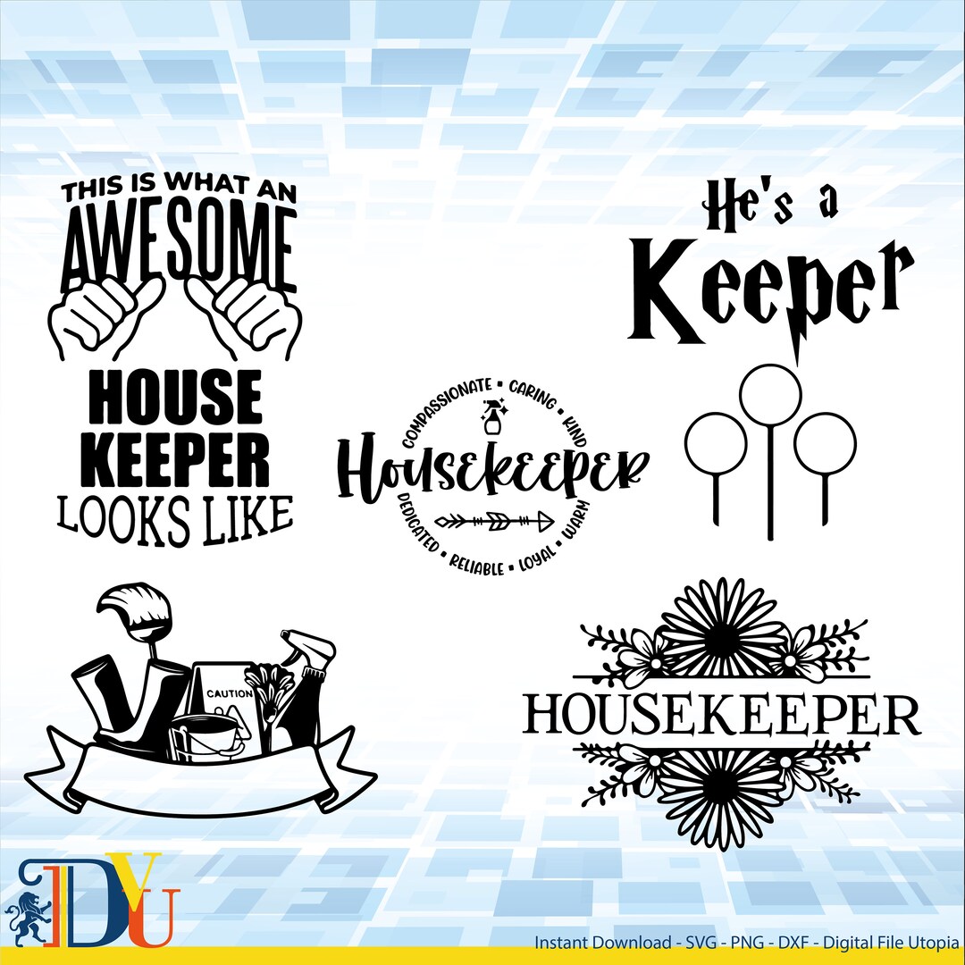 Housekeeper Svg, House Keeper Svg, House Cleaner Svg, Housekeeping ...