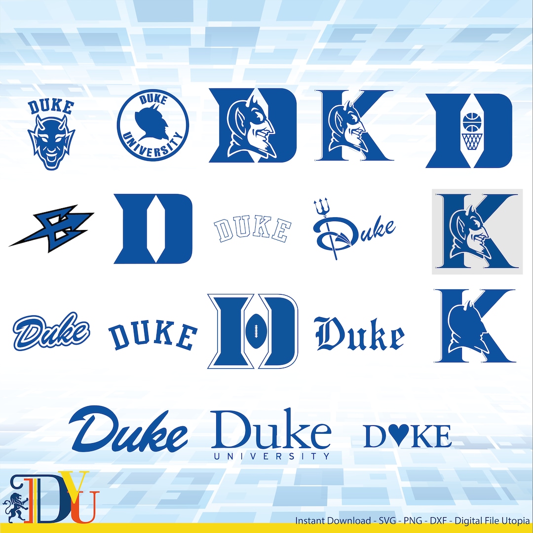 Duke Svg Bundle, Duke Blue, Duke Devil, Blue Devils Svg, Duke Girl Svg ...