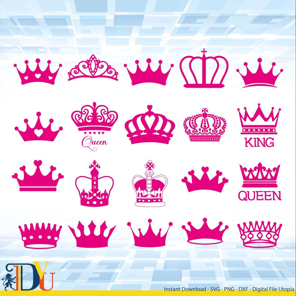 Royal Crown SVG, Princess Tiara SVG, King Crown, Queen Crown, Princess ...