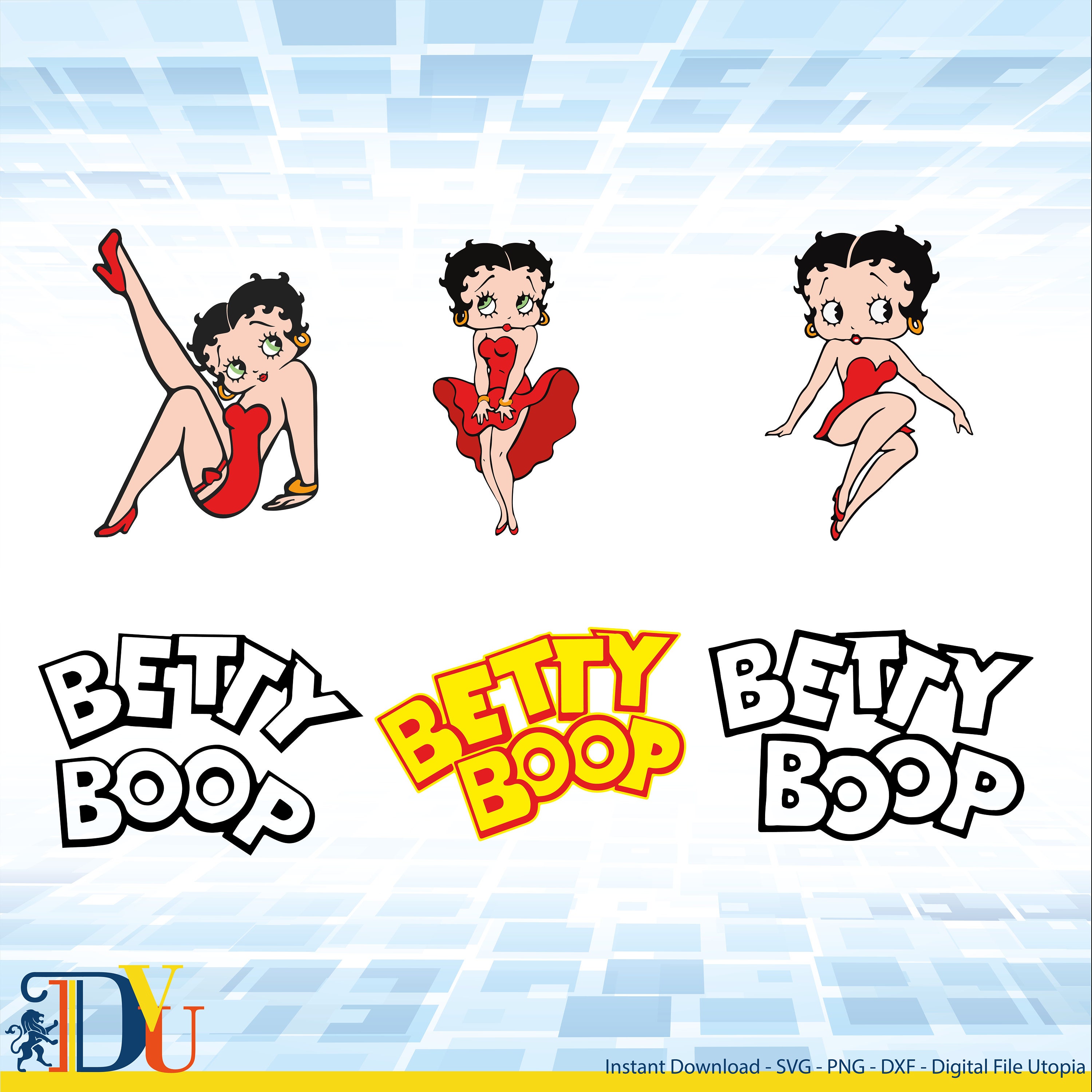 Betty Boop Svg, Betty Svg, Betty Boop Cut File, Betty Boop Cricut ...