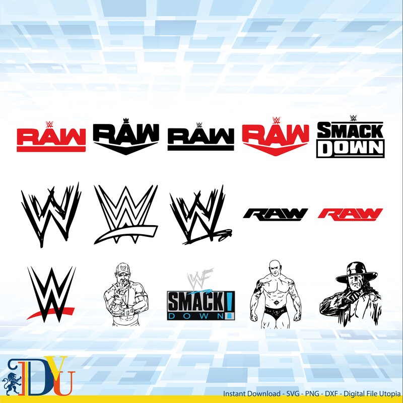 Wwe Wrestling - Etsy