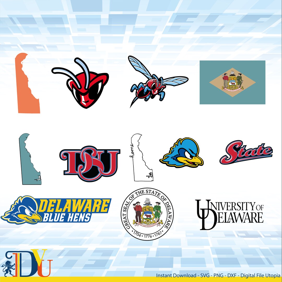 Delaware State Svg Bundle, Delaware Png, Delaware Sweatshirt, Delaware ...