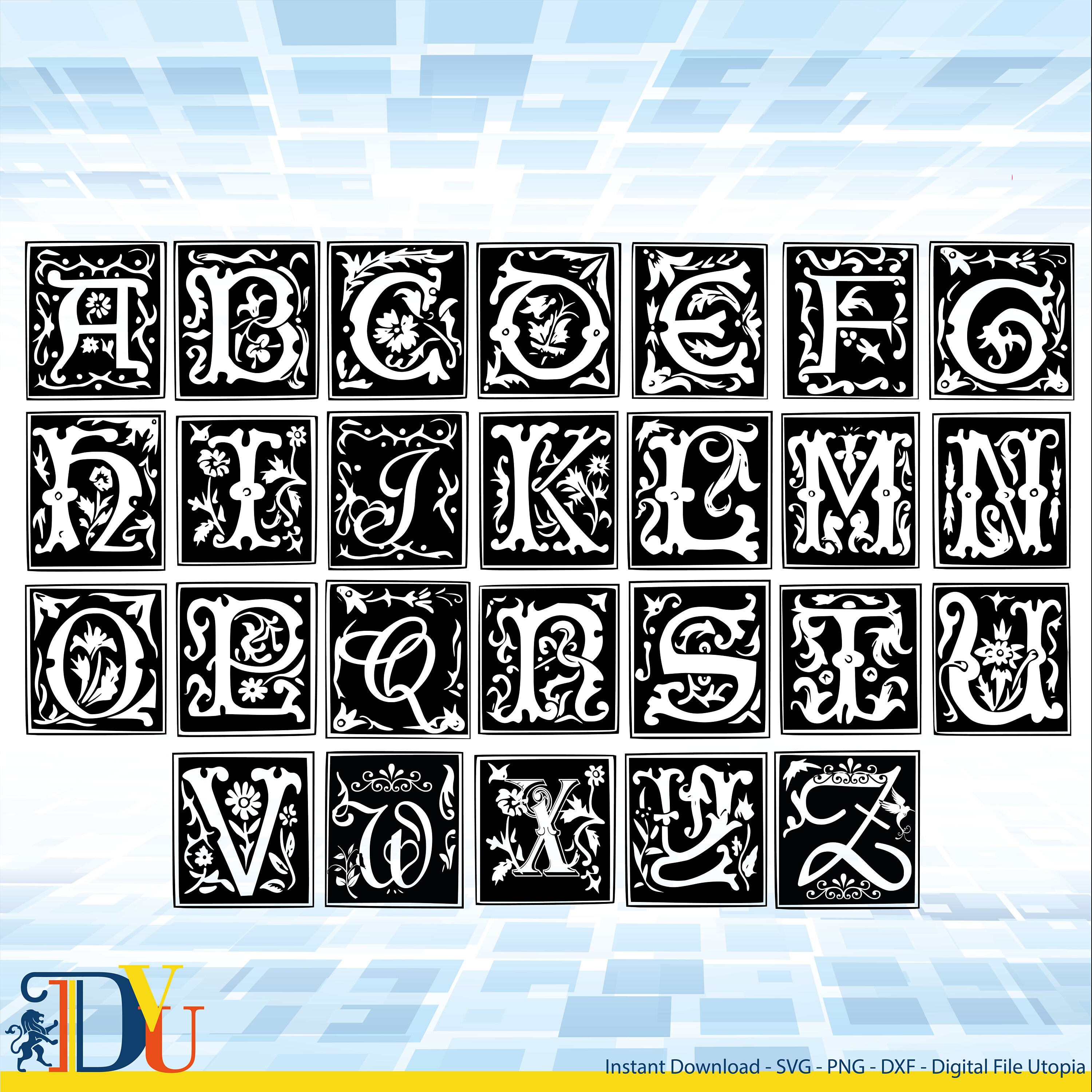 Medieval Font Svg, Old English Font, Stone Font Svg, Fancy Font ...