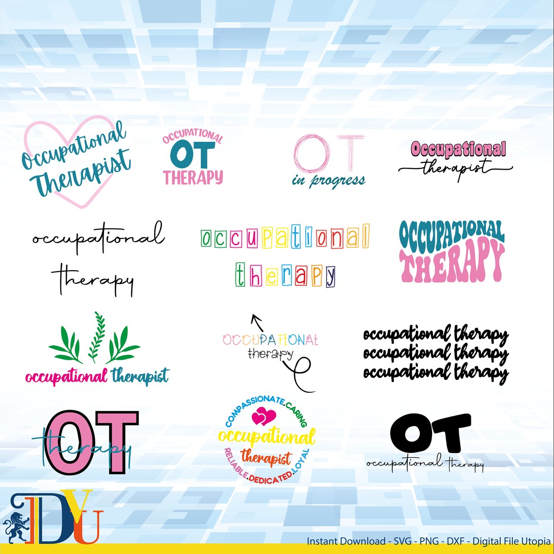 Occupational Therapy Svg Bundle Ot Svg Ot Life Occupational - Etsy