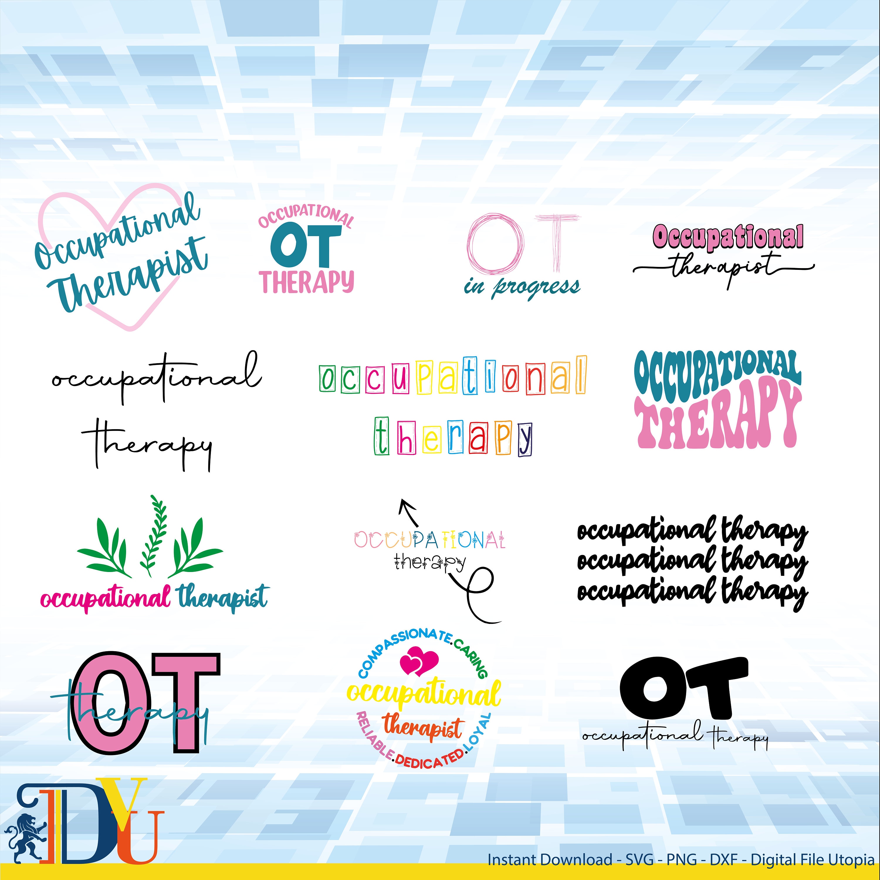 Occupational Therapy Svg Bundle Ot Svg Ot Life Occupational - Etsy