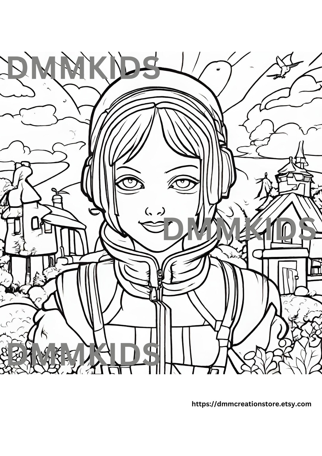 Coloring Pages of Women Pictures for Relaxation and Creativity Instant ...