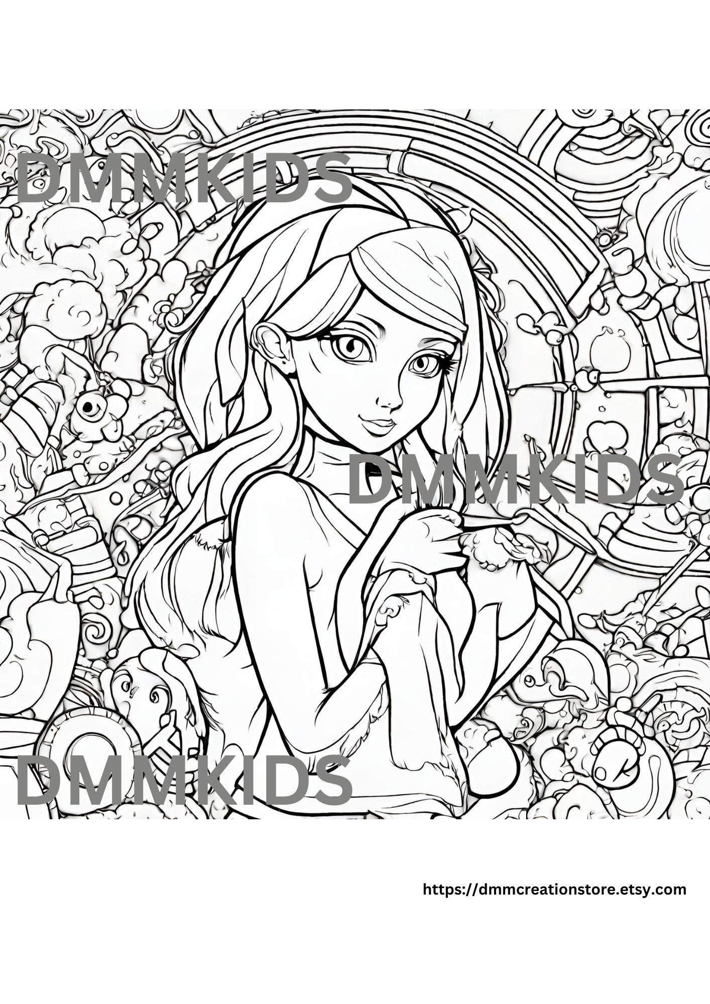 Coloring Pages of Women Pictures for Relaxation and Creativity Instant ...