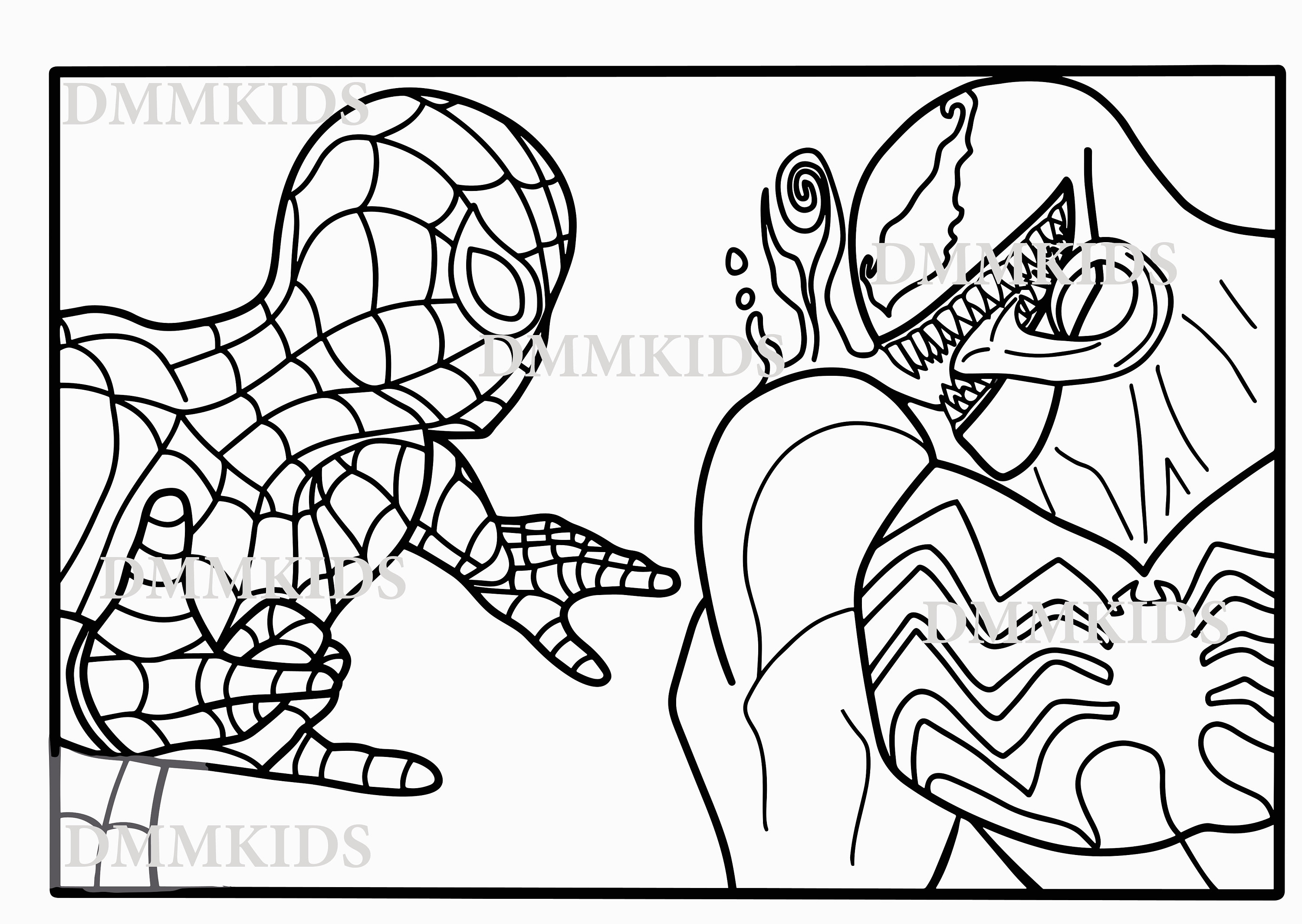Spider-man Coloring Pages, Watermark Free Downloads, Spider-man ...