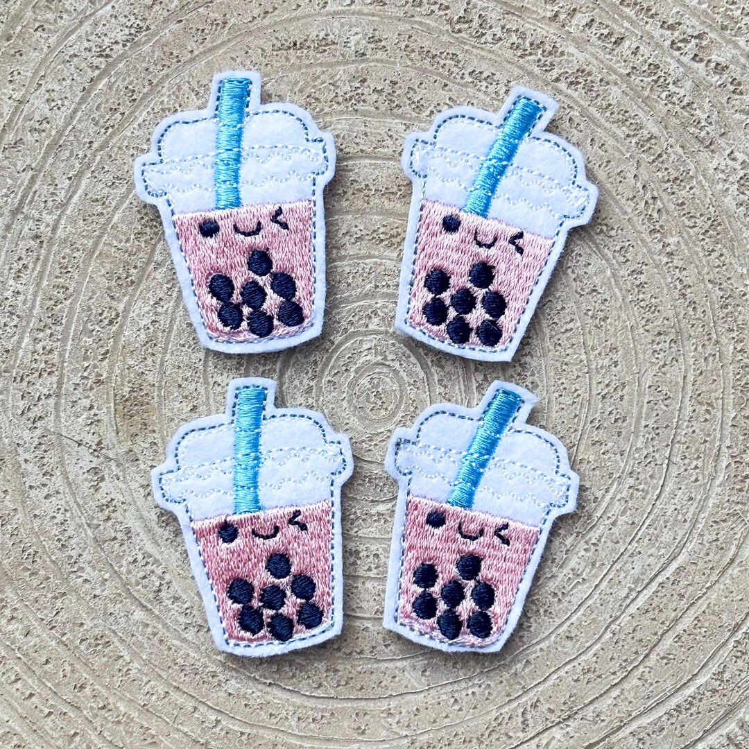 Felt Bubble Tea Felties - Etsy