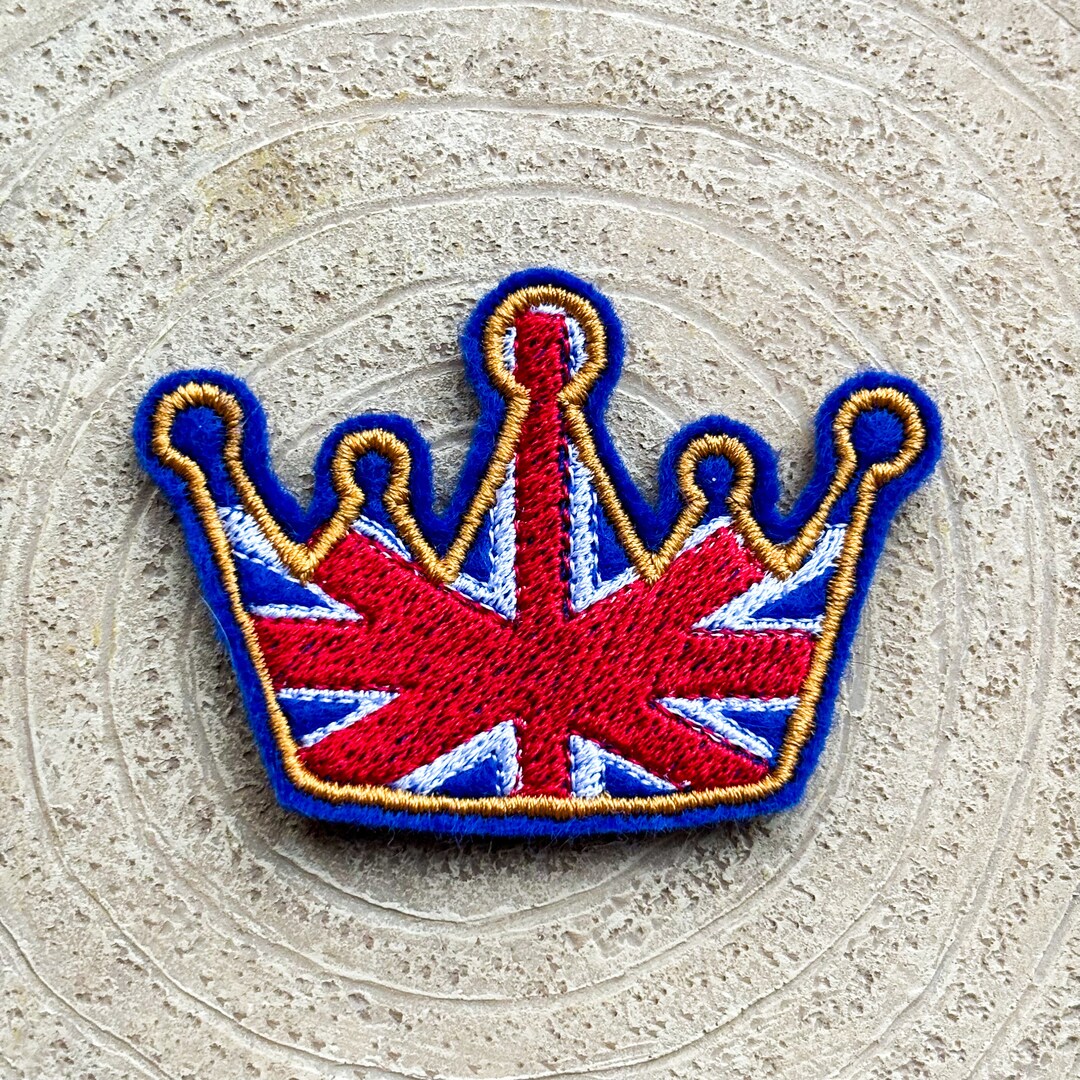 Union Jack Crown Felties - Etsy