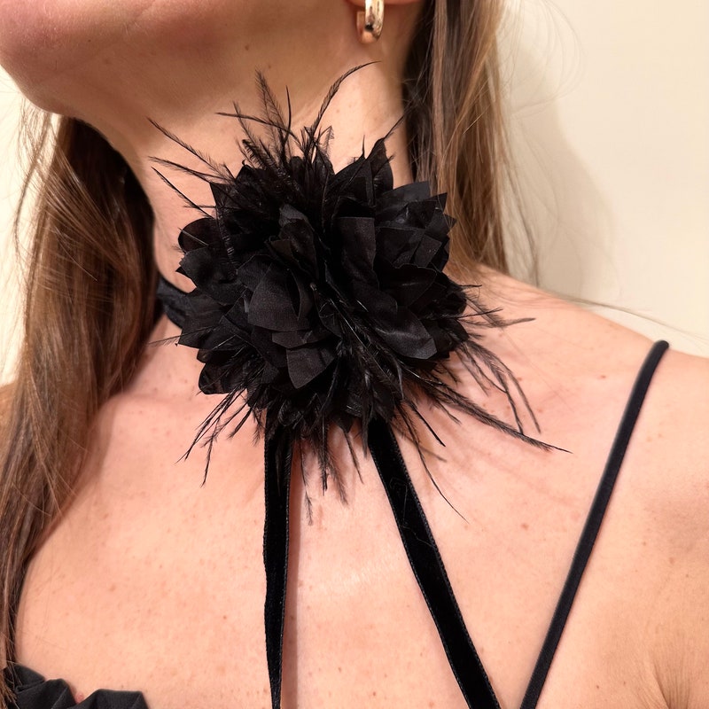 Flower Choker - Etsy