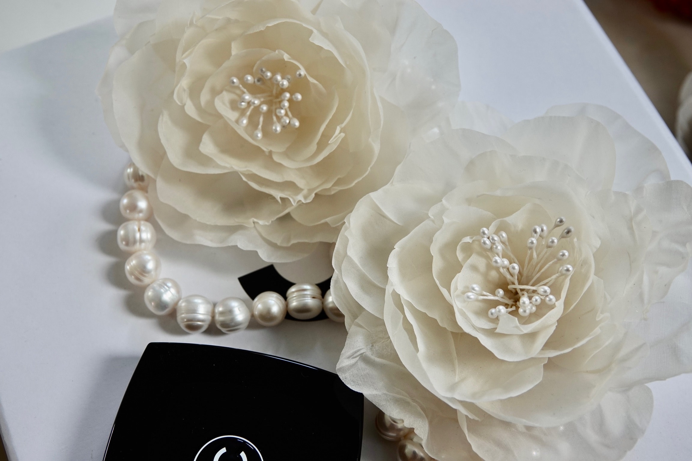 Silk Flower Brooch. Cream White Color. Packed as a Gift - Etsy