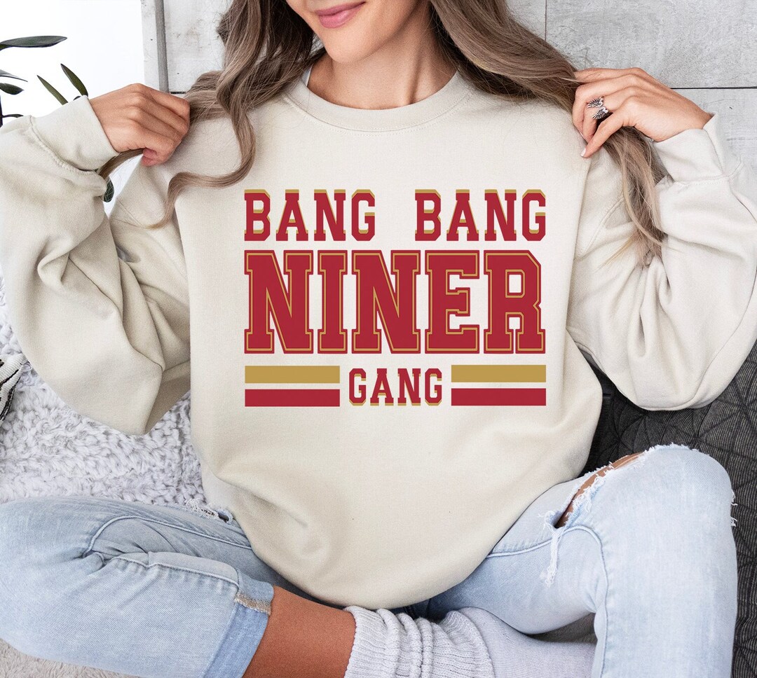 Bang Bang Niner Gang Svg, 49ers Png Svg, Niner Gang Sublimation Svg ...