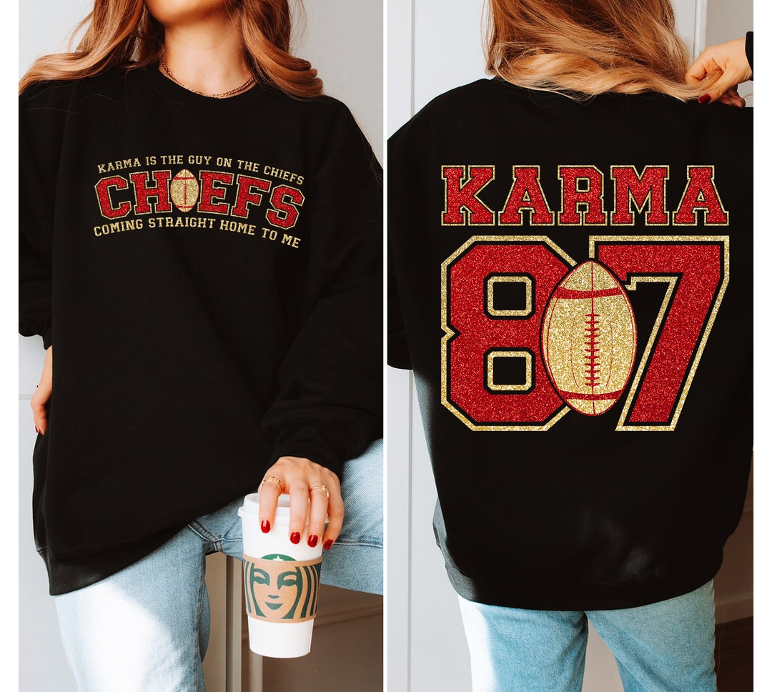 Chiefs Karma 87 Png Bundle, Go Taylor's Boyfriend 87, Faux Sequin Png ...