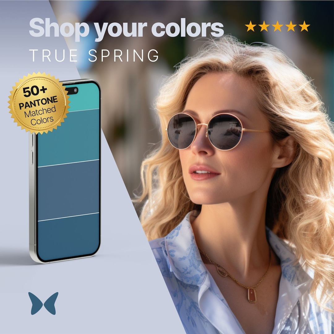 True Spring Color Palette Pantone Matched 12 Seasonal Analysis System ...
