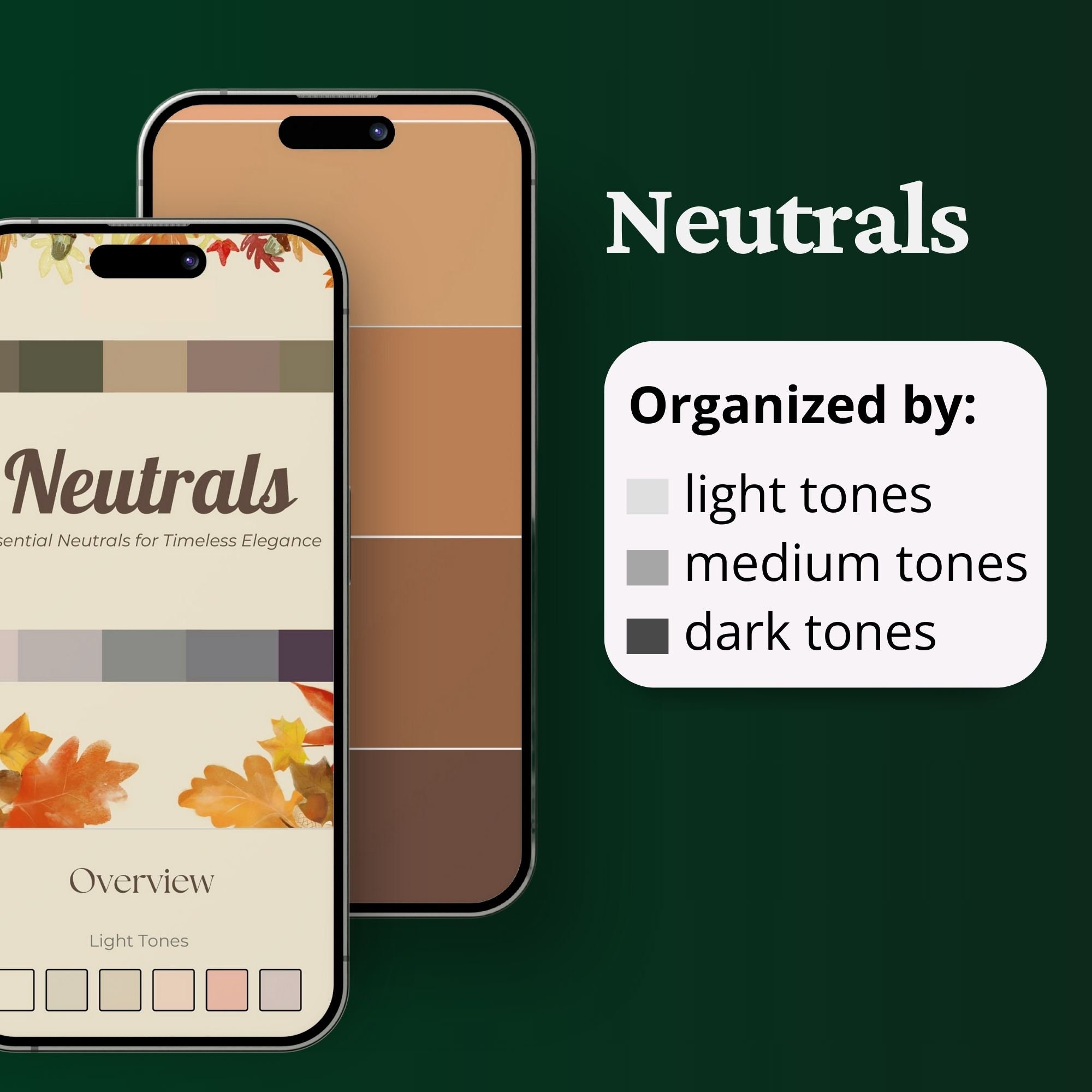 Digital Color Palettes Templates for Color Analysis Professionals ...