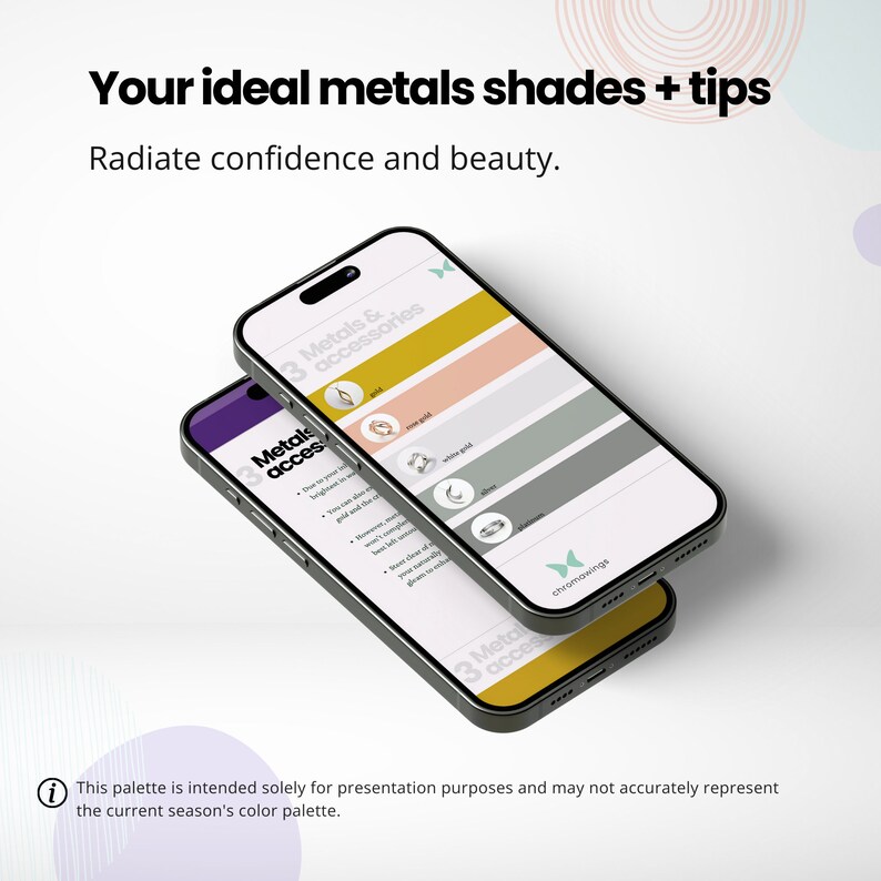 Bright Spring Color Palette Metals Pantone Matched Digital Swatch Fan ...