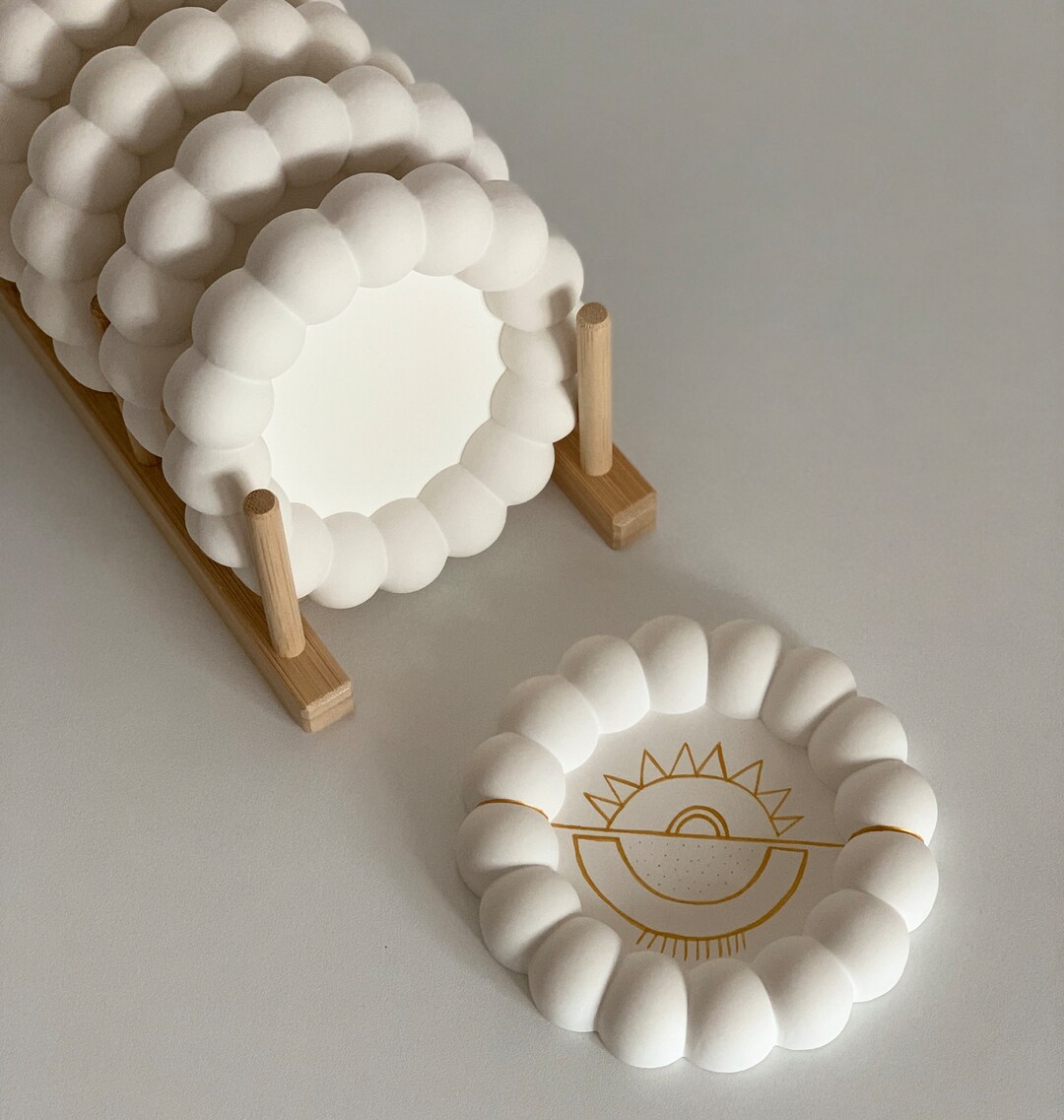 Bubble Tray,round Bubble Tray ,tray for Candle , Jewelry Tray - Etsy