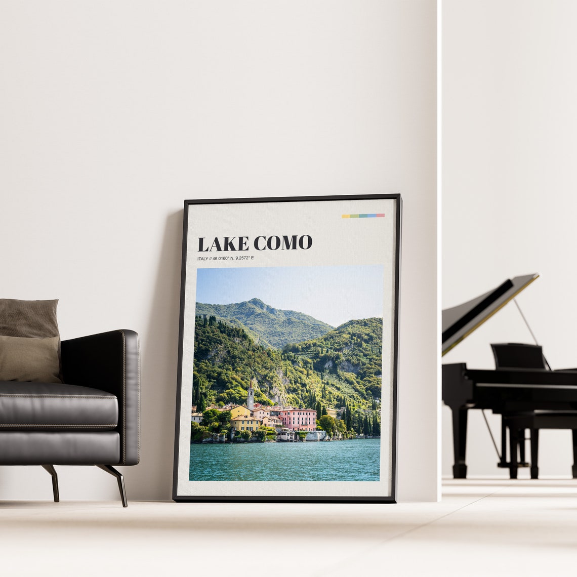 Lake Como Poster | Como Poster | Lake Como Wall Art | Lake Como Print ...