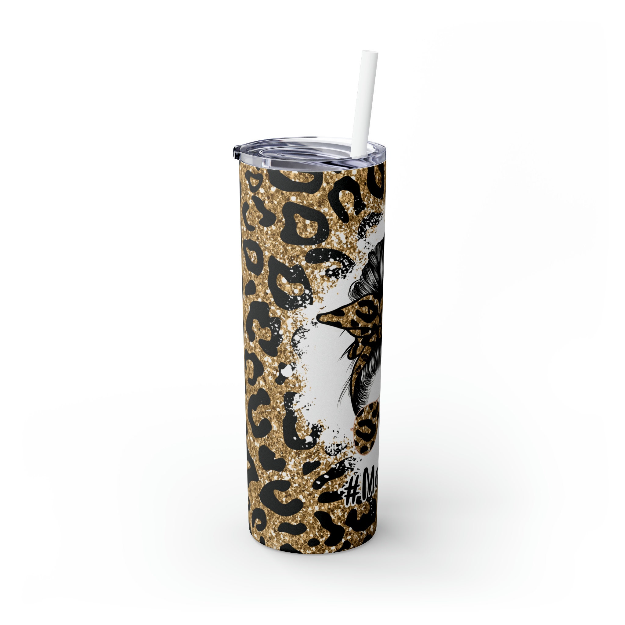 Gold Mom Life Skinny Tumbler With Straw, 20oz - Etsy