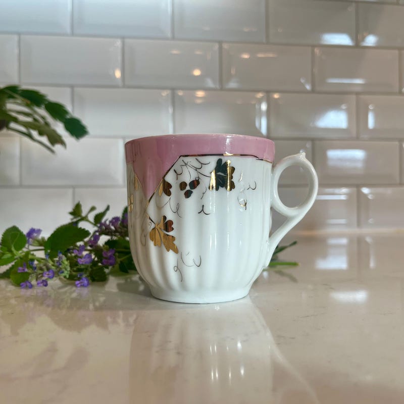 Vintage 1800s Coffee Mug - Etsy