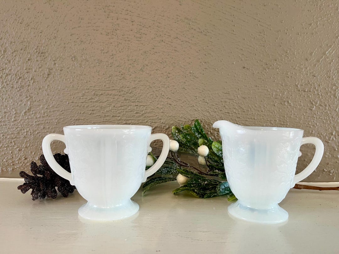 Vintage, Macbeth Evans, Monax Glass american Sweetheart. Opalescent ...