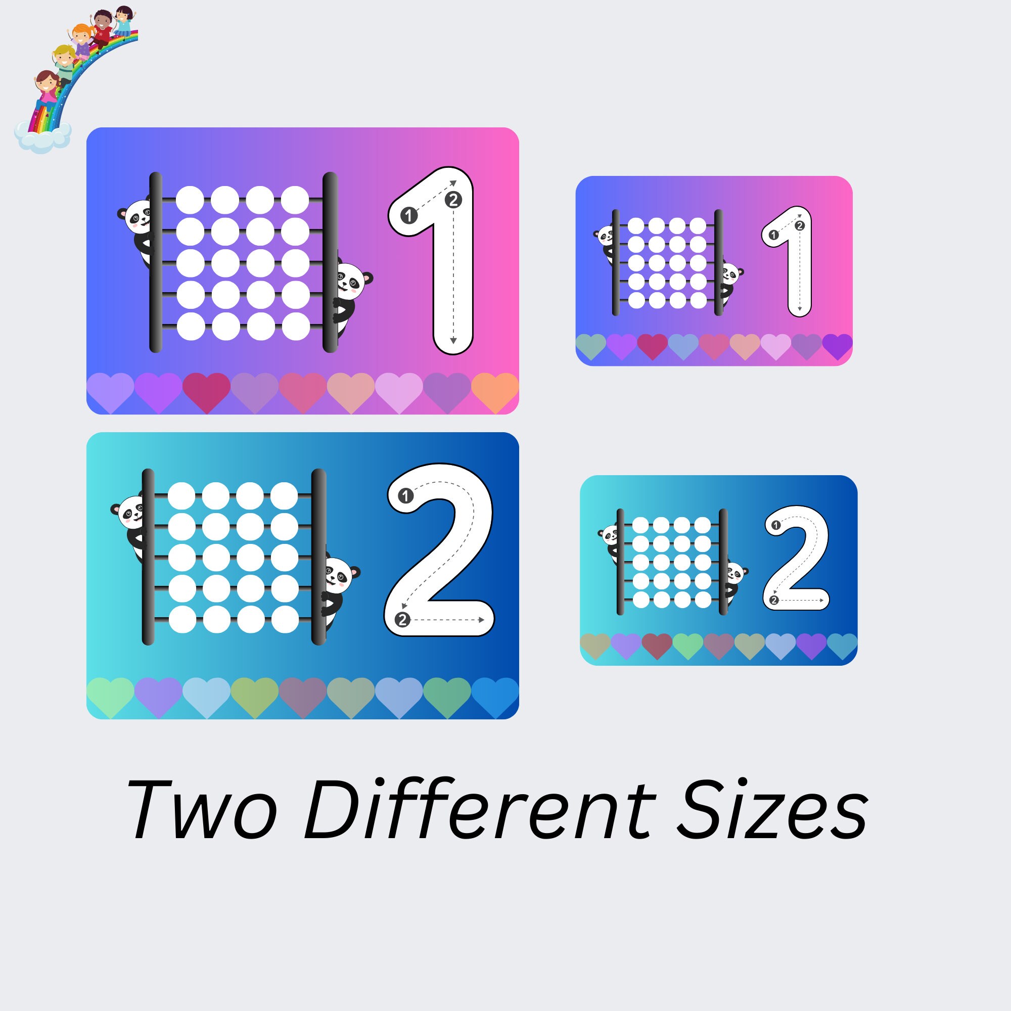 Number Tracing Cards, Learn Numbers, Preschool Activities, Printable ...