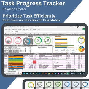 Task Manager and Progress Tracker | Deadline Tracker | Eisenhower ...