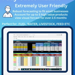 Forecast Sheet | Projection Sheet | Stock Management | Stock Tracker ...
