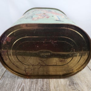 Metal Trash Can Harvell Waste Basket Animal Circus Clown Design MCM ...