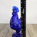 Cobalt Blue Glass Rooster Covered Candy Dish 9" – READ - Etsy