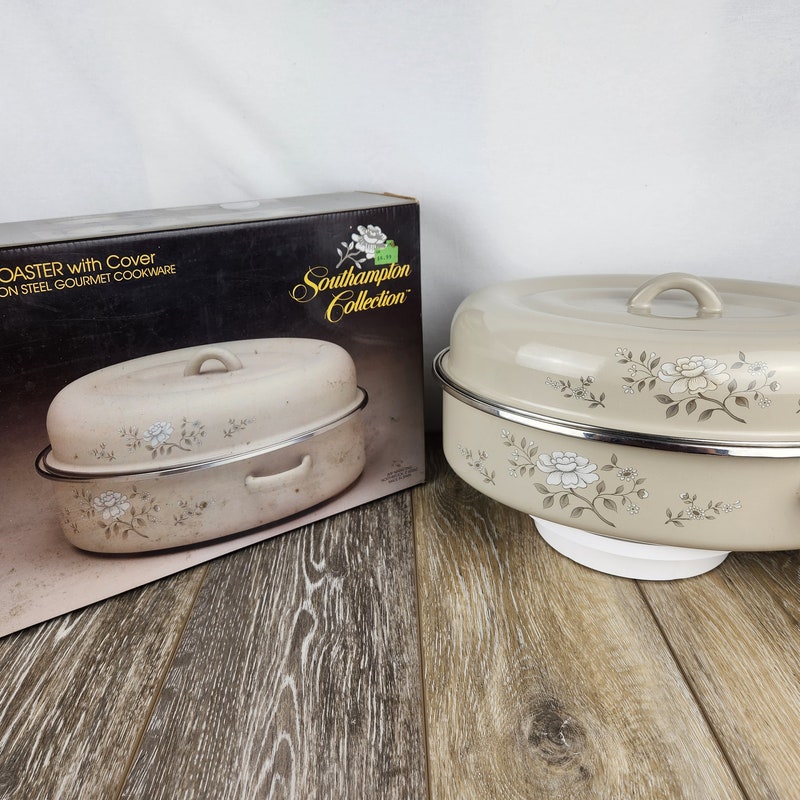 Vintage Enamel Pan - Etsy