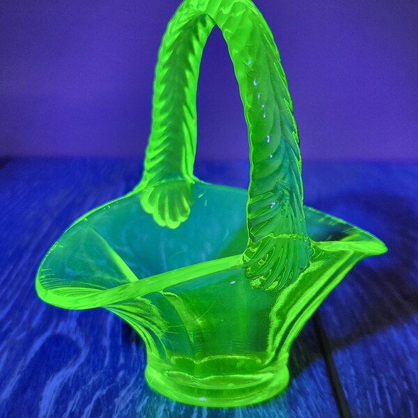 Rare Vaseline Glass - Etsy