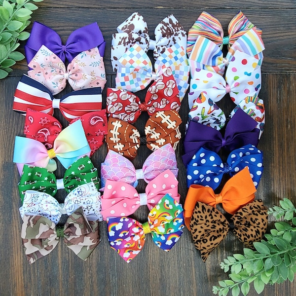 Girls Hair Bows - Etsy