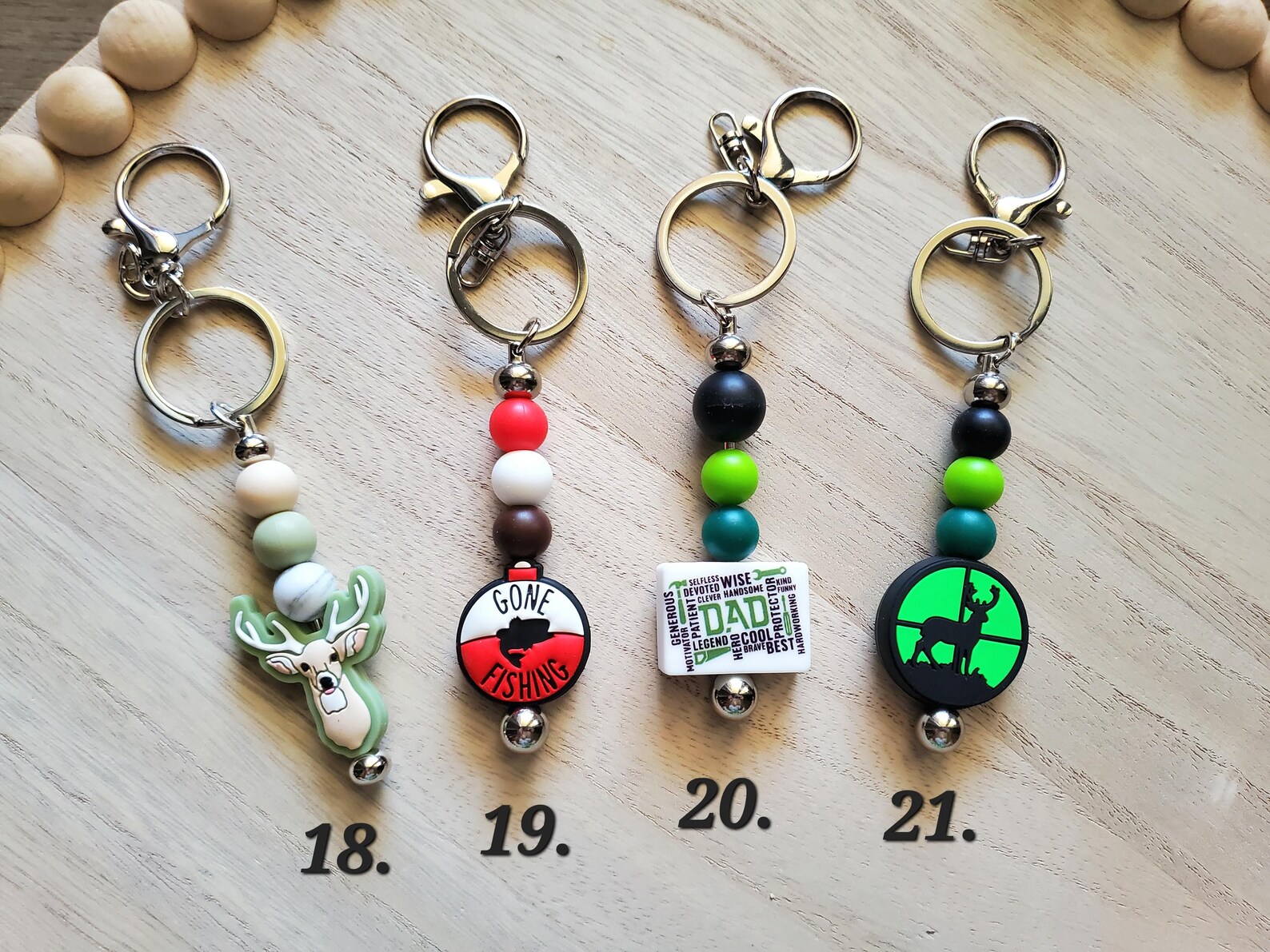 Beaded Western Keychains [21 Options] - Etsy