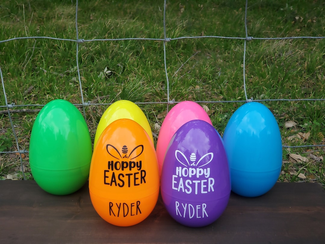 Personalized Jumbo Easter Egg - Etsy