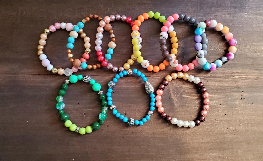 Beaded Bracelets [53 Options] - Etsy
