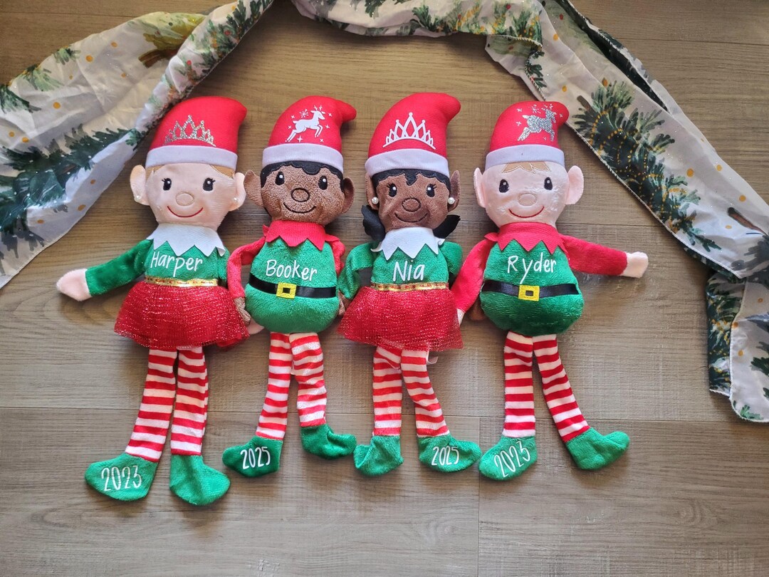 Personalized Christmas Elf - Etsy