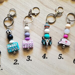 Beaded Western Keychains [21 Options] - Etsy