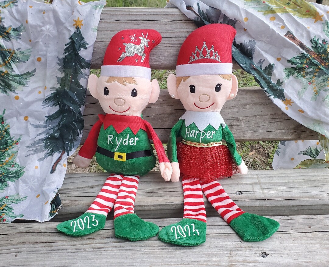 Personalized Christmas Elf - Etsy