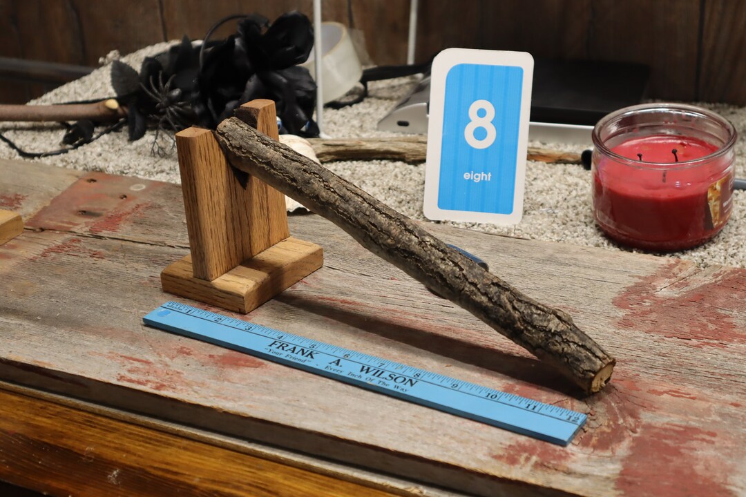 1 Black Walnut Woodworking Whittle Stick. Wand Craft Art Decorative ...
