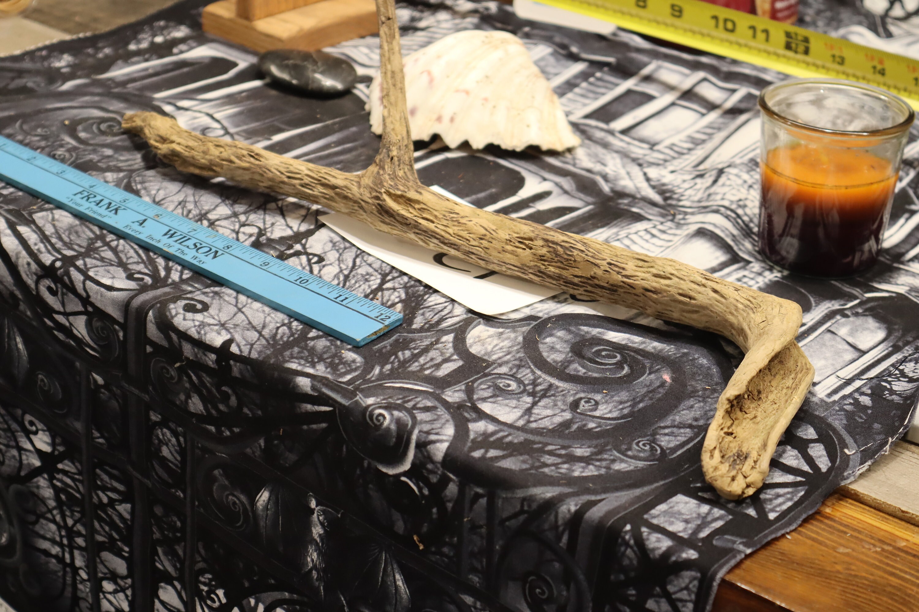 Forked Cane Shaped Cleaned Driftwood Pieces Weathered Rustic Look Art ...