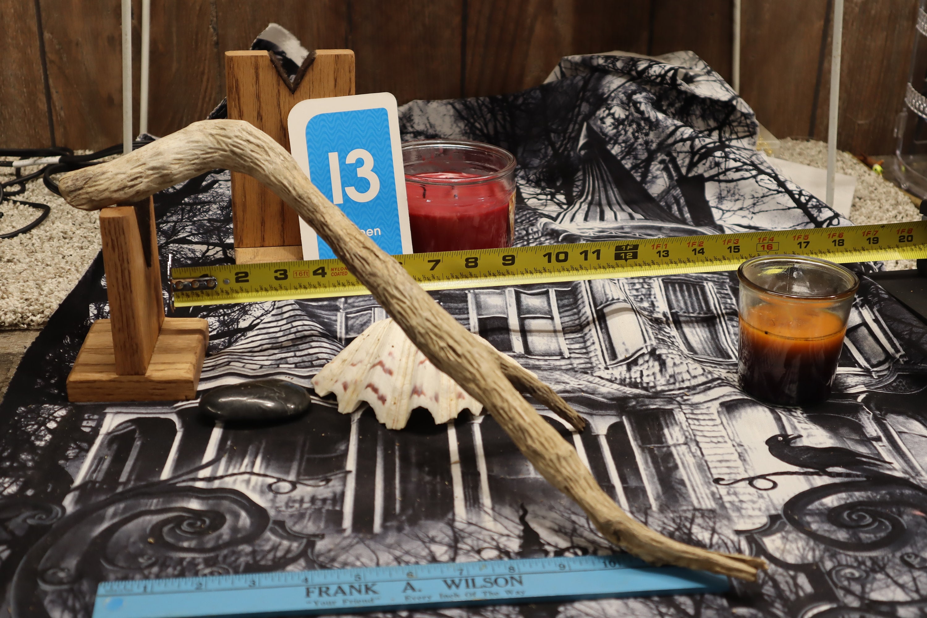 Forked Cane Shaped Cleaned Driftwood Pieces Weathered Rustic Look Art ...