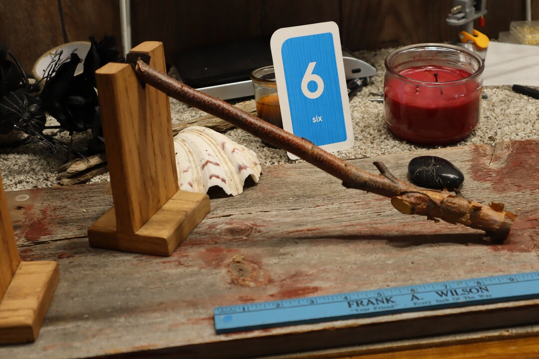 1 Yellow Birch Woodworking Whittle Stick. Wand Craft Art Decorative ...