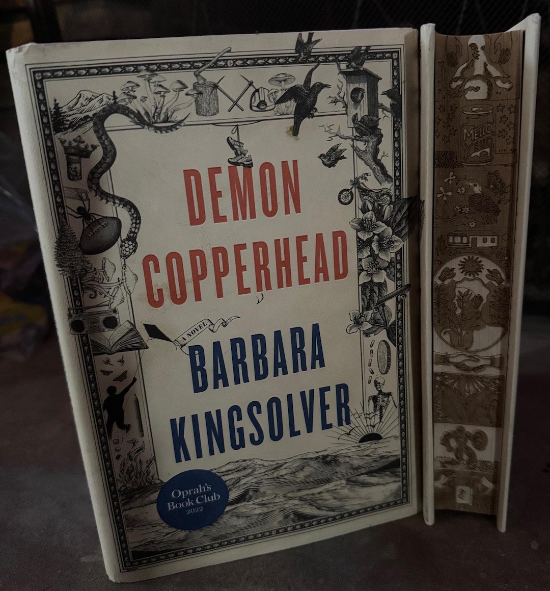 Demon Copperhead by Barbara Kingsolver With Engraved Edges - Etsy