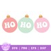 Ho Ho Ho SVG PNG Round Ornament SVG Christmas Vibes Svg Hohoho - Etsy
