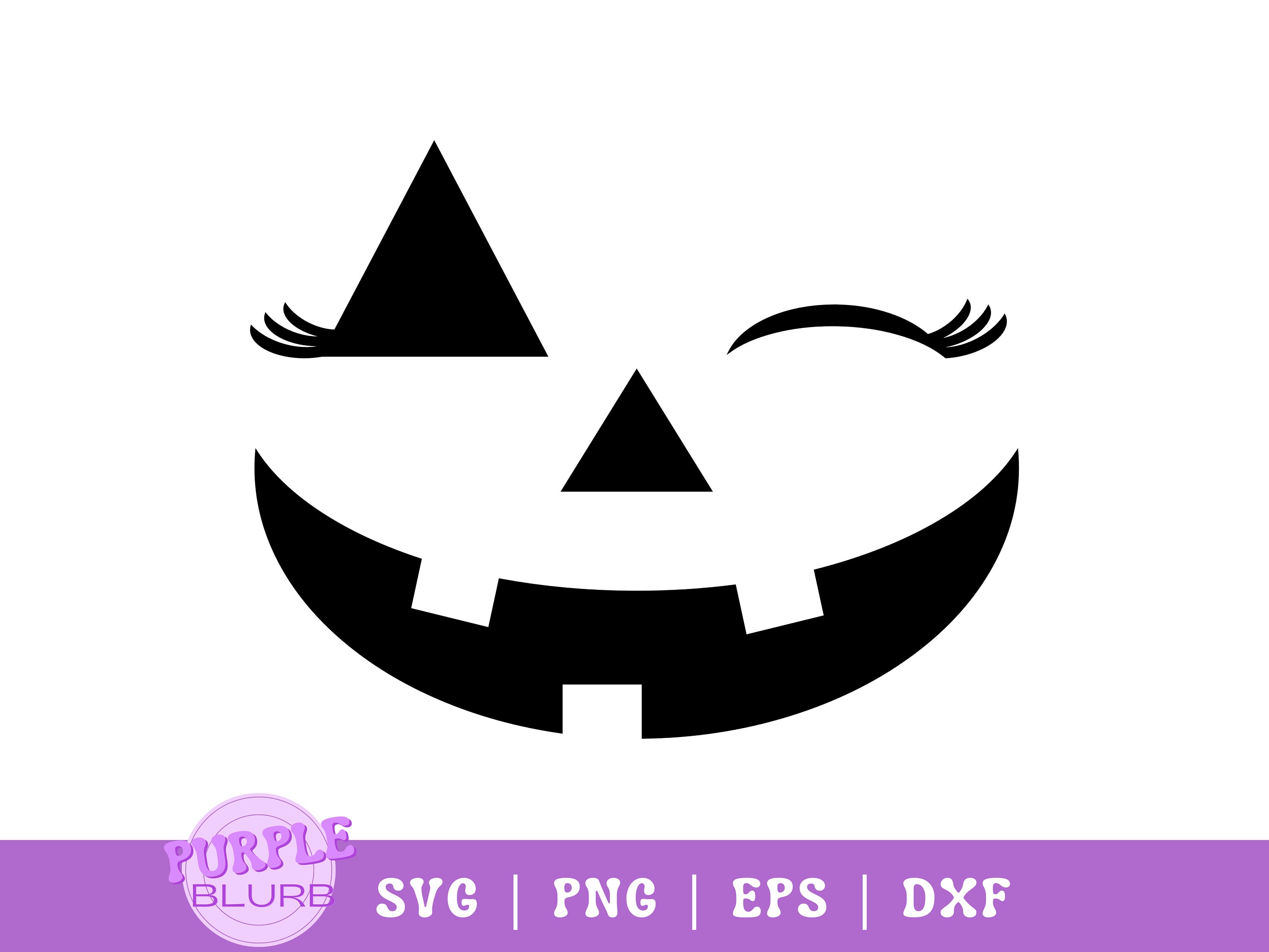 Pumpkin Face SVG Pumpkin Winky Face SVG - Etsy