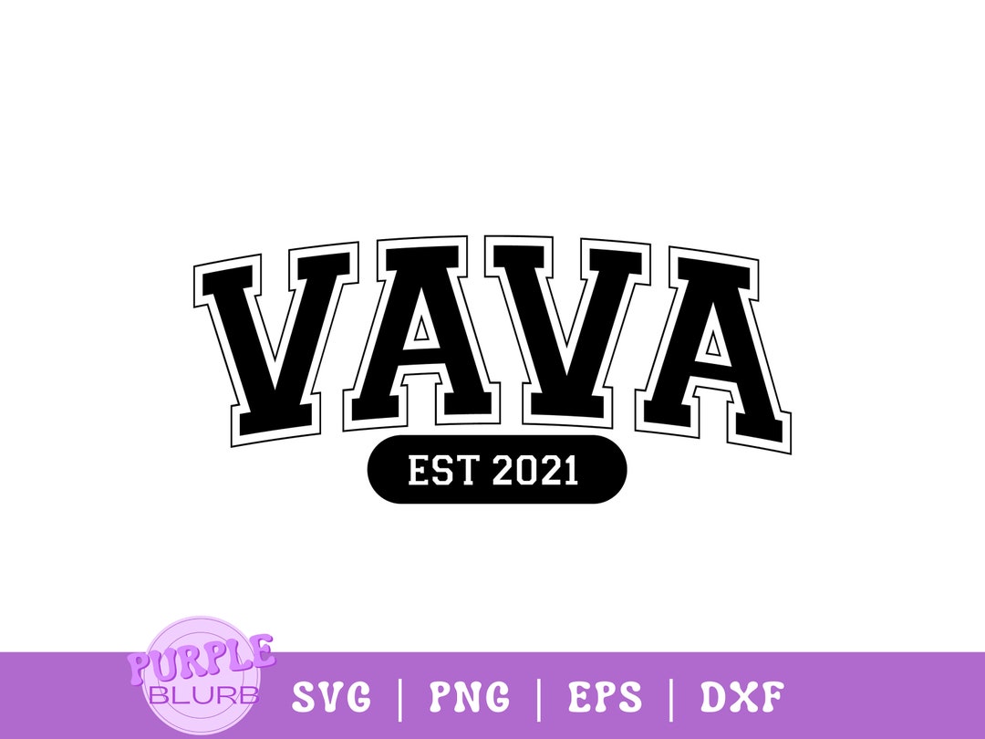 Vava SVG Va Va SVG - Etsy