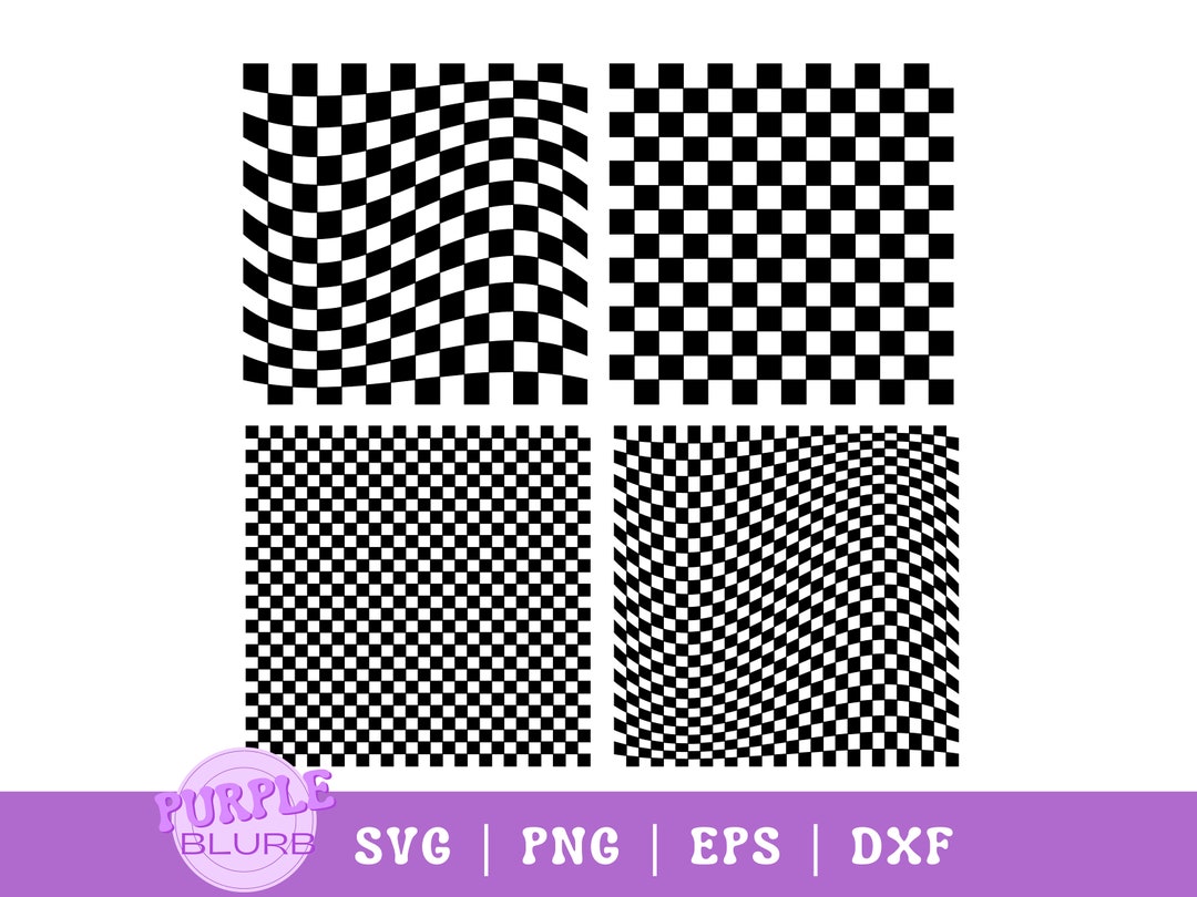 Checkered SVG PNG Checker Svg Checkerboard Svg Checkers Svg Checkered ...
