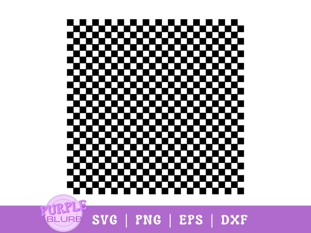 Checkered SVG PNG Checker Svg Checkerboard Svg Checkers Svg Checkered ...
